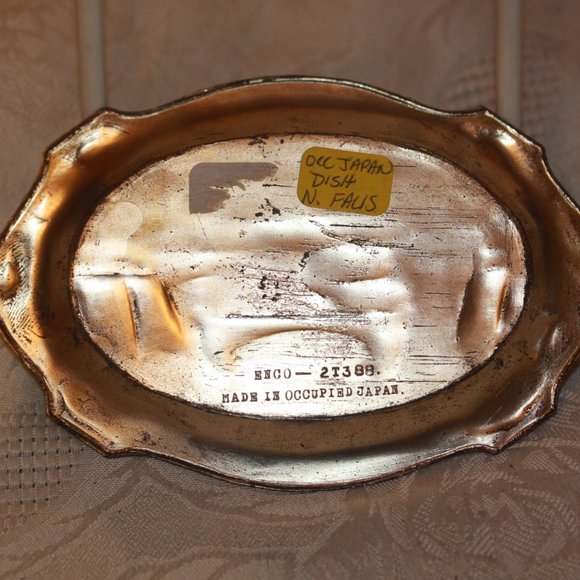 Accents | Vintage Metal Niagara Falls Souvenir Ashtray Occupied Japan | Poshmark